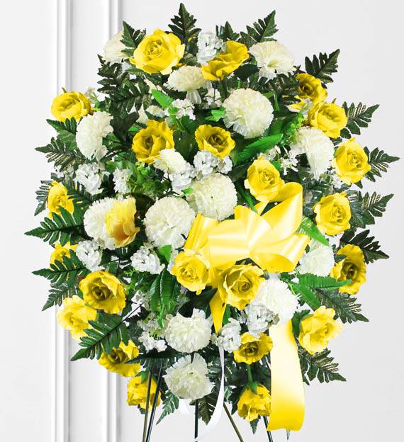 Yellow Funeral Floral Arrangements Http://www.unny.com Beautiful